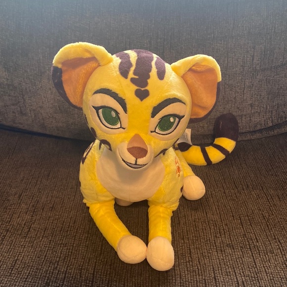 Disney | Toys | Disney The Lion Guard Fuli Cheetah Plush | Poshmark